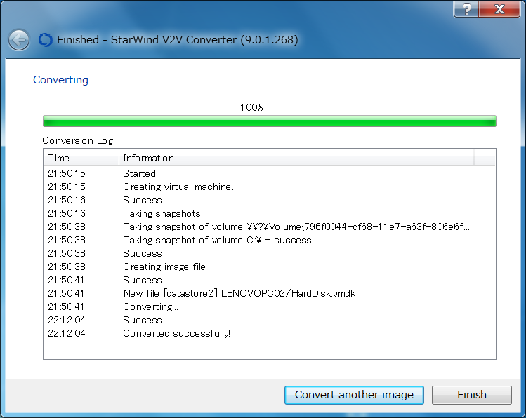 StarWind V2V Converter | cyans workshop